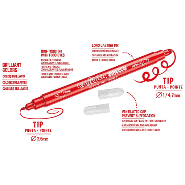 Rotuladores Carioca Birello: La elección perfecta para la creatividad ...